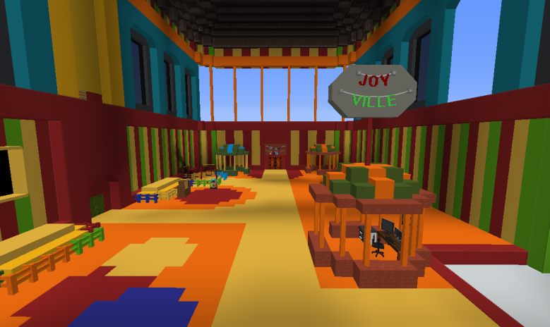 Joyville in Minecraft Map [HORROR] Minecraft Map