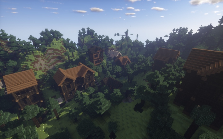 The city by the lagoon Minecraft Map