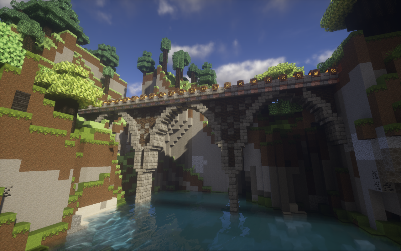 The city by the lagoon Minecraft Map