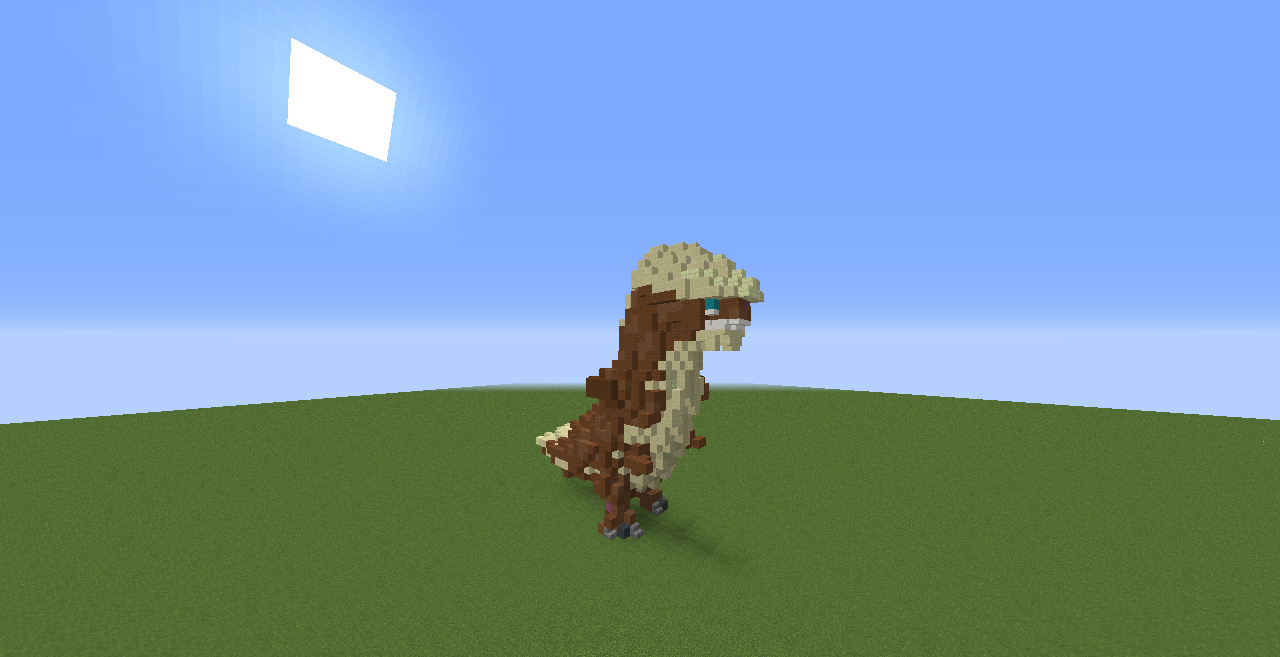 Gumshoos Pokemon Small Organic Minecraft Map