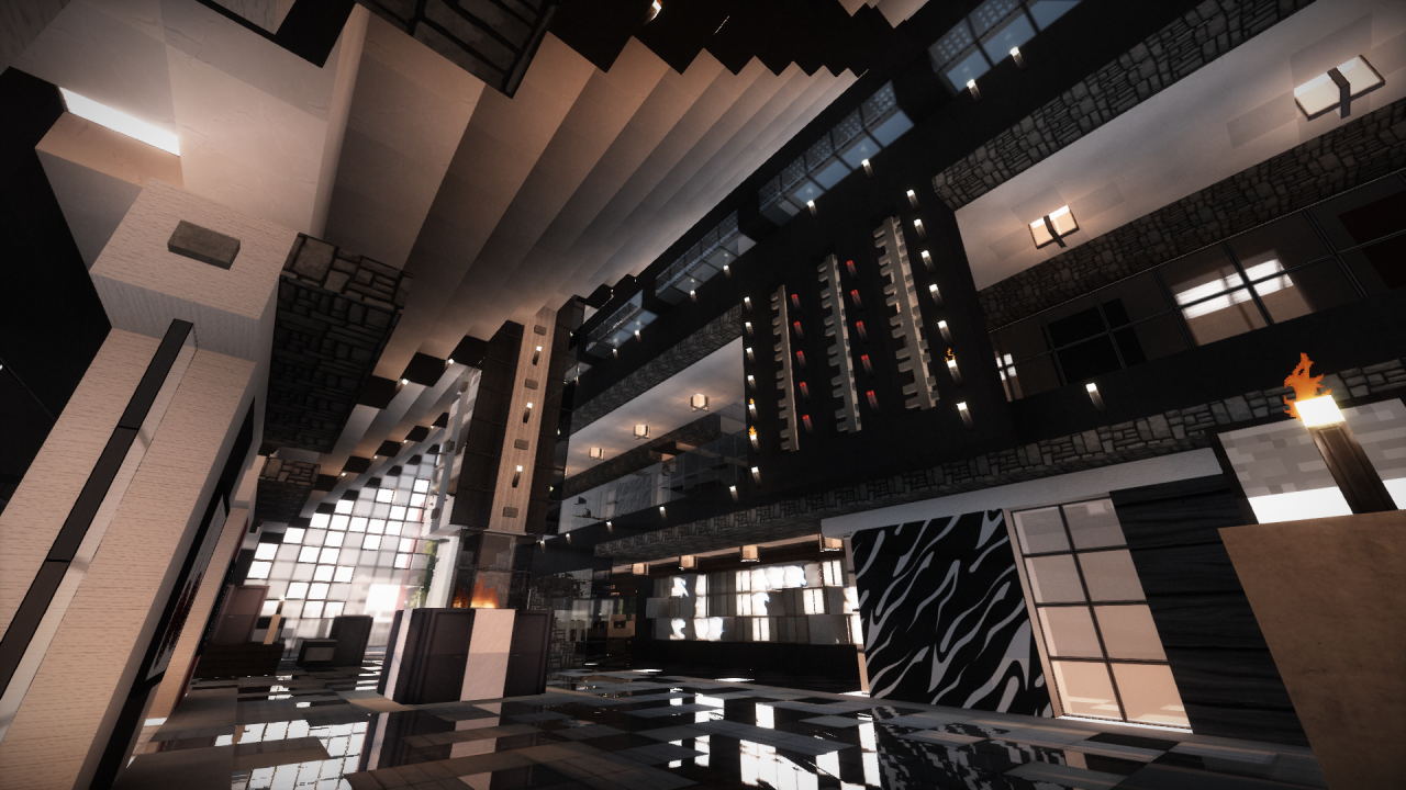 Realistic Luxurious Skyscrapers + Penthouse Minecraft Map