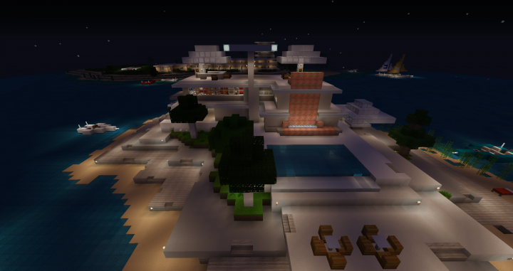 Compo's Beach Resort Minecraft Map