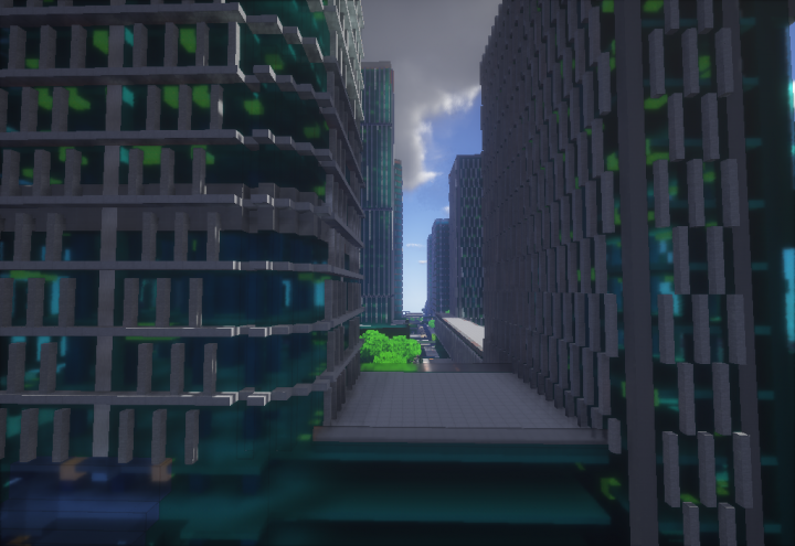 Cyan Complex Minecraft Map