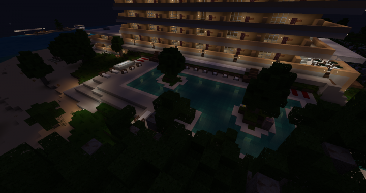 Compo's Beach Resort Minecraft Map