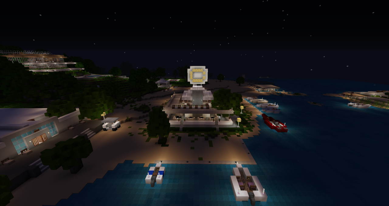 Compo's Beach Resort Minecraft Map