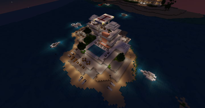 Compo's Beach Resort Minecraft Map