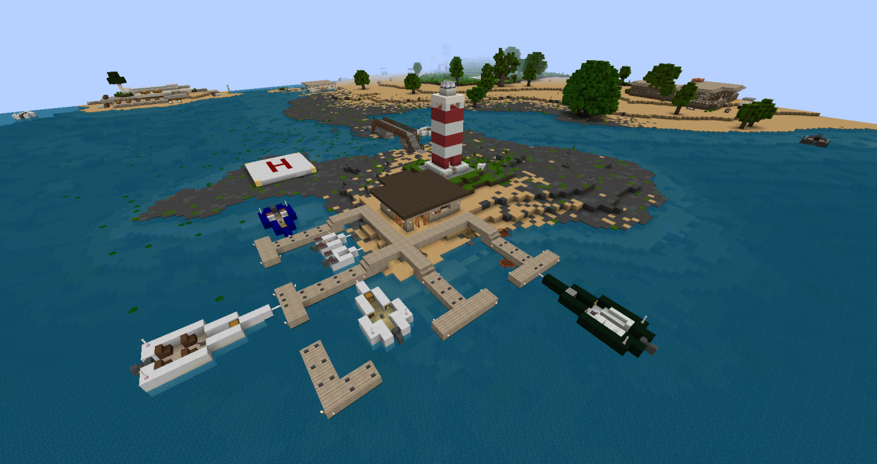 Compo's Beach Resort Minecraft Map