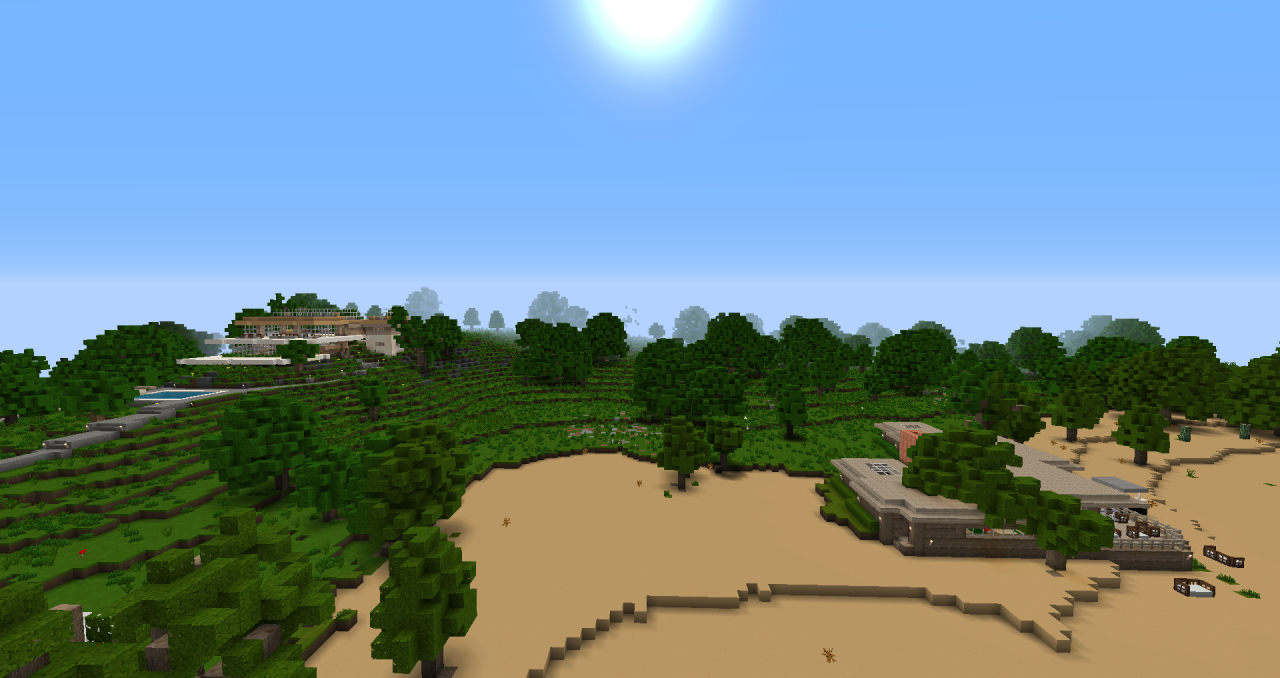 Compo's Beach Resort Minecraft Map