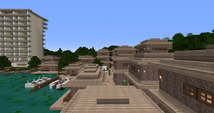 Compo's Beach Resort Minecraft Map