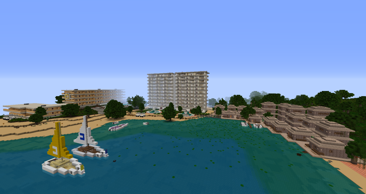 Compo's Beach Resort Minecraft Map