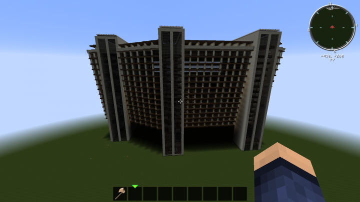 Communist Architecture | Residential Building Minecraft Map