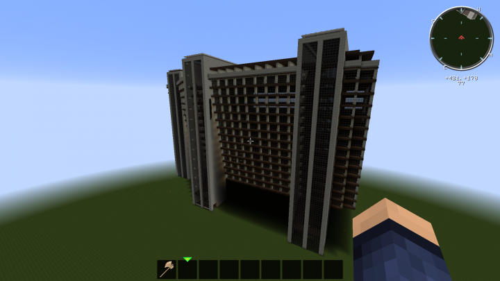 Communist Architecture | Residential Building Minecraft Map
