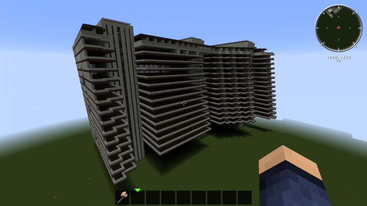 Communist Architecture | Residential Building Minecraft Map