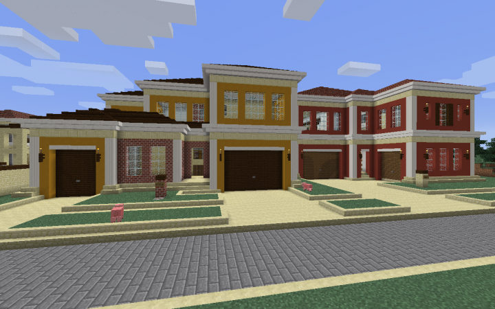 Modern Intricate Homes - Silvestro Minecraft Map