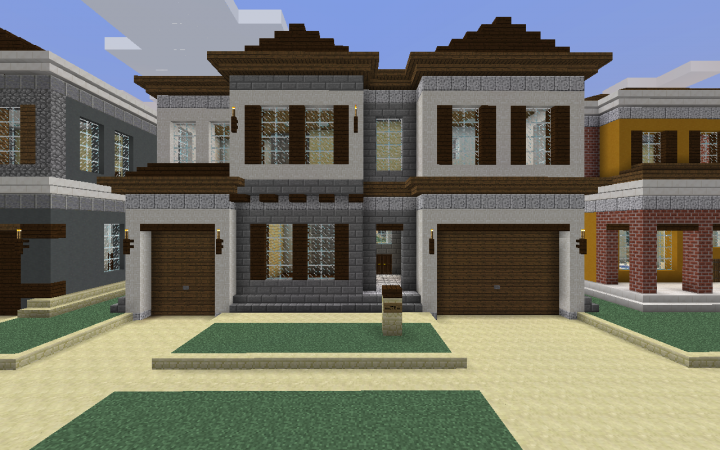 Modern Intricate Homes - Silvestro Minecraft Map