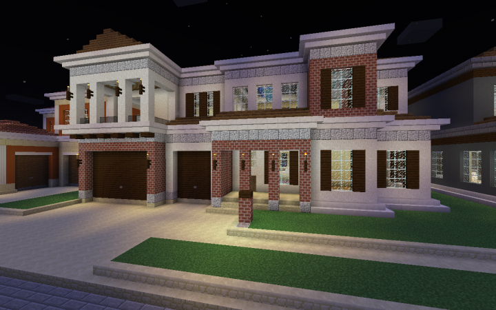 Modern Intricate Homes - Silvestro Minecraft Map