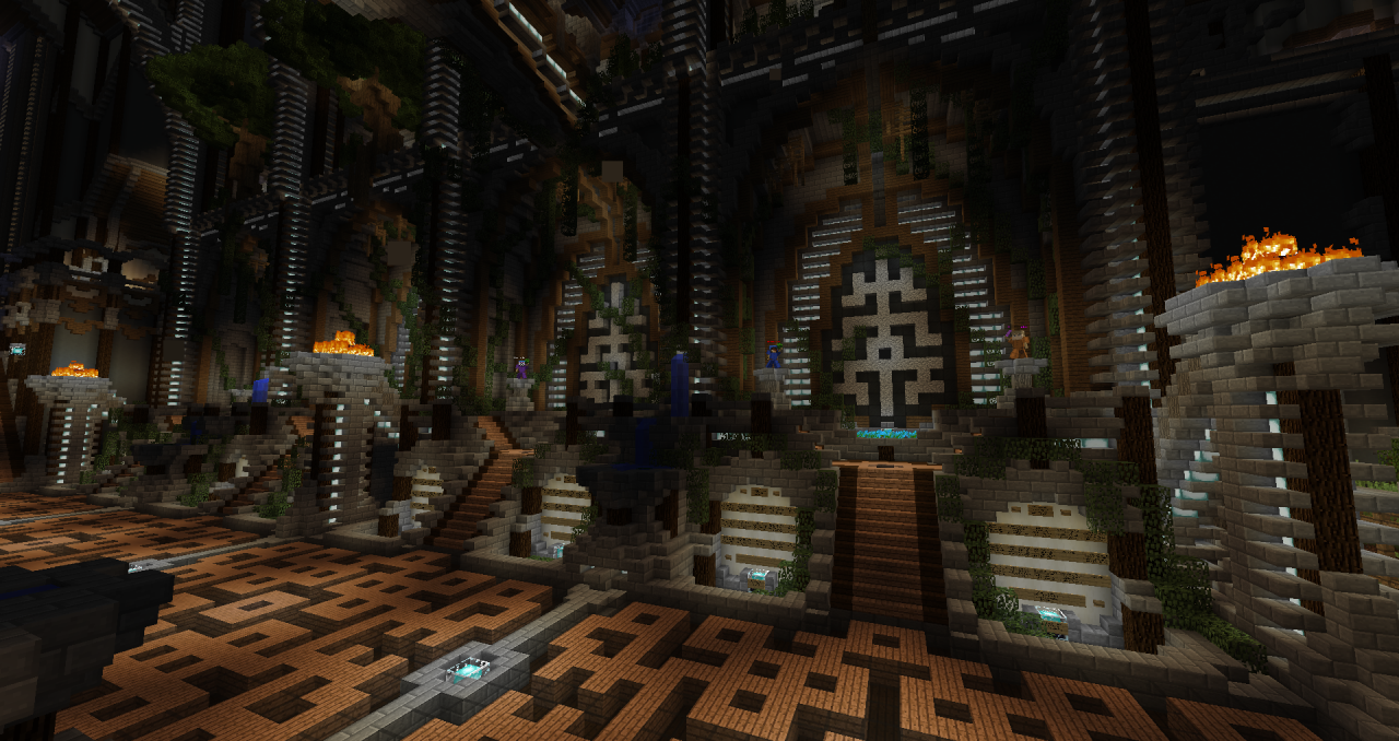 Hall of Heroes Minecraft Map