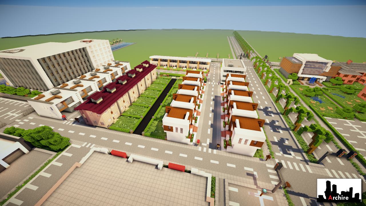 City of Archire - A modern Minecraft City Minecraft Map