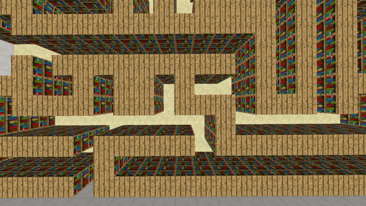 Find the Button Minecraft Map