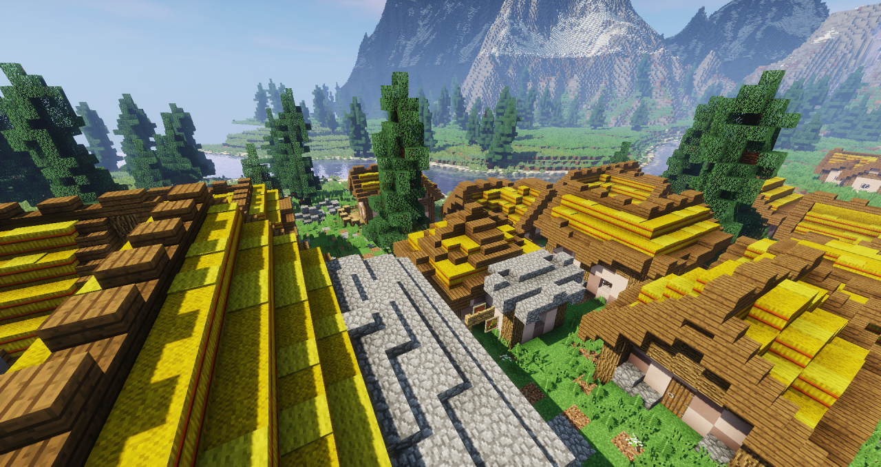 [Cinematic Video!] Town of Carvahall - World of Eragon Minecraft Map