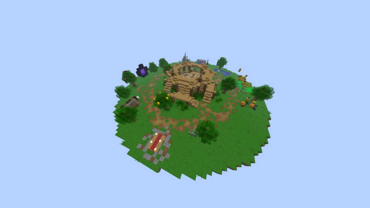 SkyBlock Lobby/Hub Minecraft Map