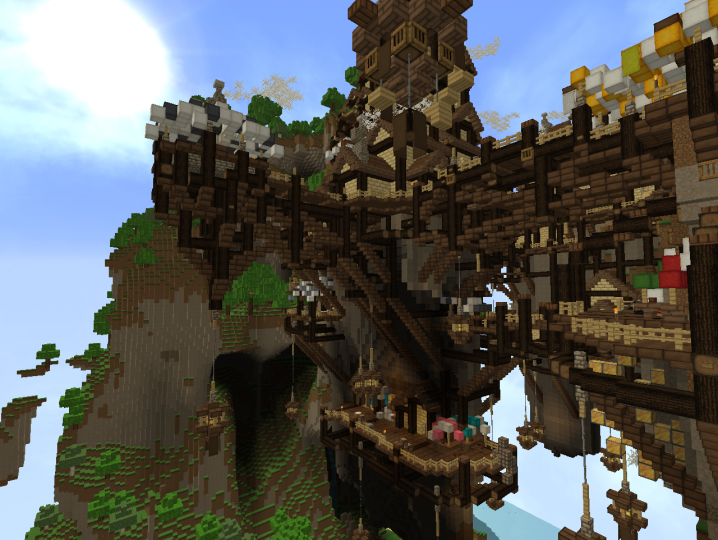 Minecraft Build - AirDale Citadel by The_Rexon12 Minecraft Map
