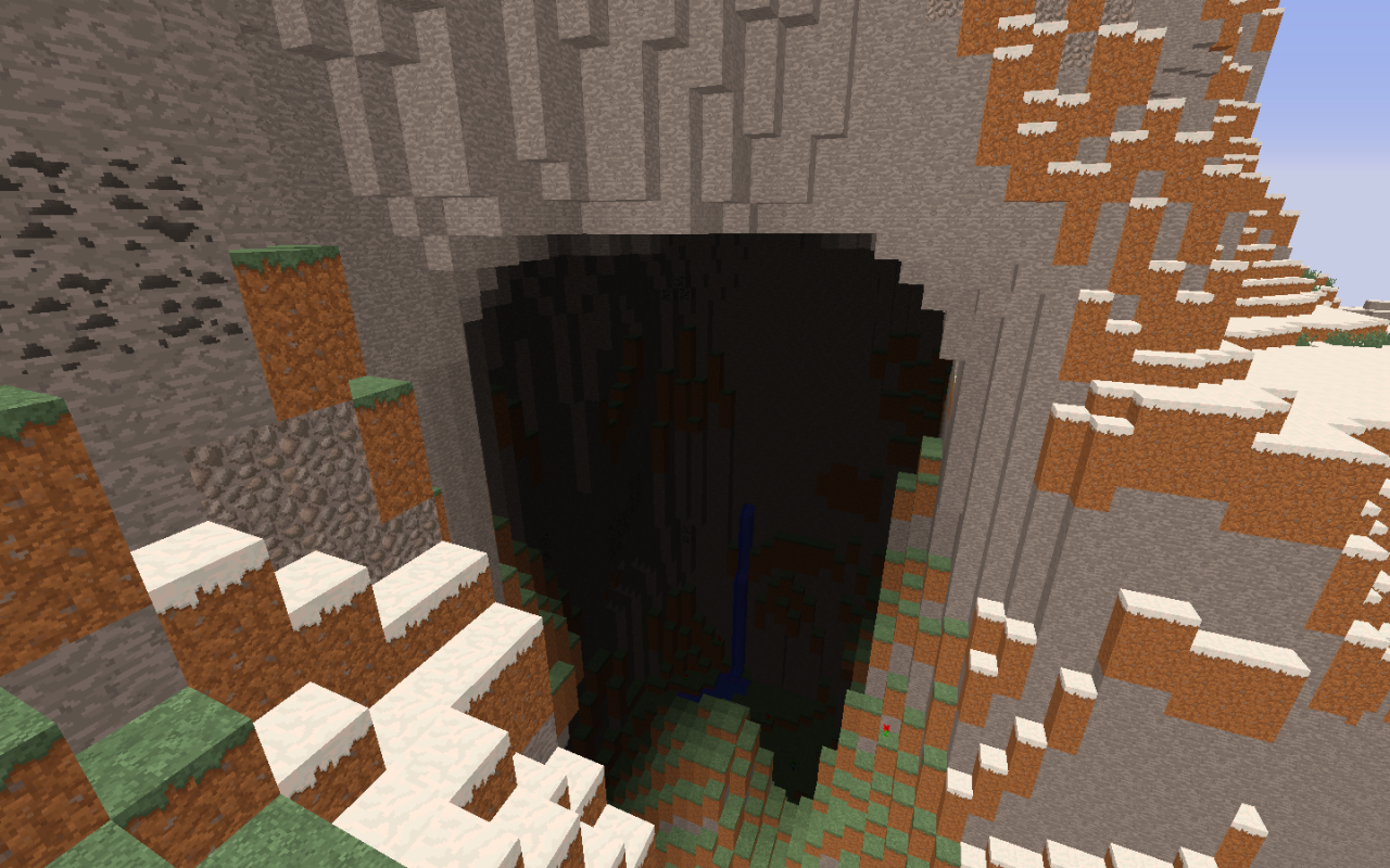 Overhanging Cliff Base! [TIMELAPSE] Minecraft Map