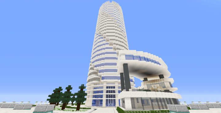 Quartz Tower #12 Minecraft Map