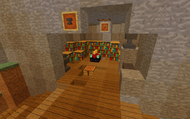 Overhanging Cliff Base! [TIMELAPSE] Minecraft Map