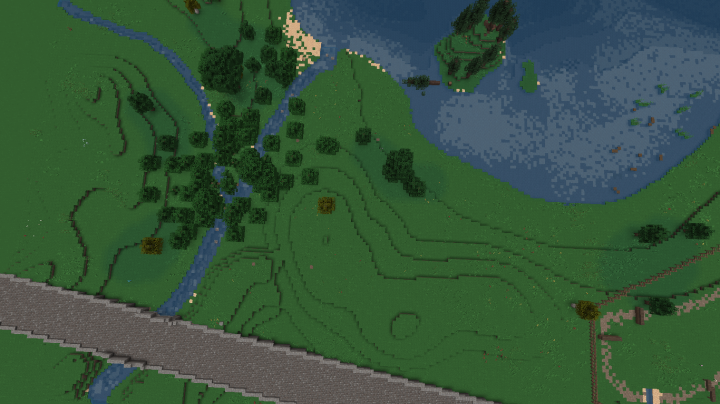 Warrior Cats Lake Minecraft Map