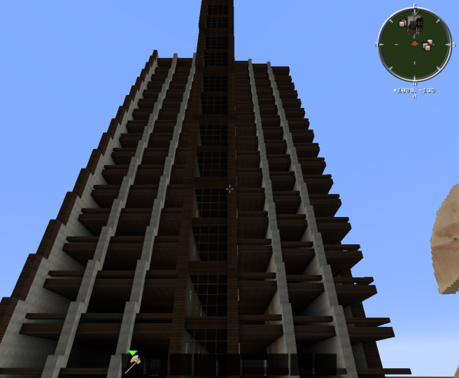 Communist Architecture | Residential Building 2 Minecraft Map