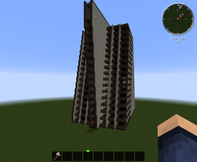 Communist Architecture | Residential Building 2 Minecraft Map