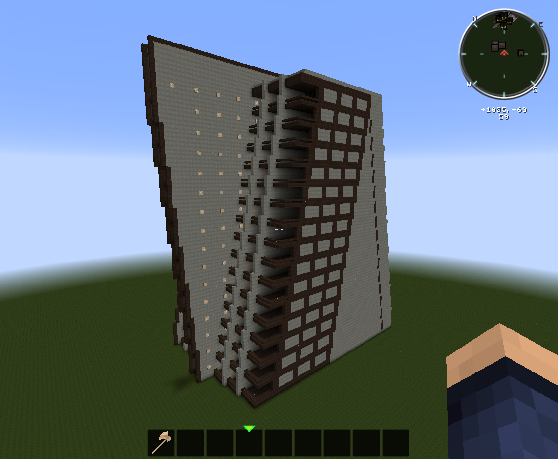 Communist Architecture | Residential Building 2 Minecraft Map