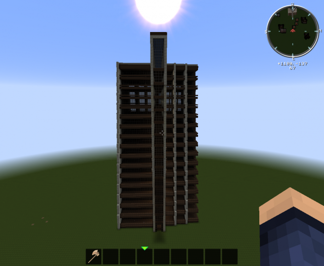 Communist Architecture | Residential Building 2 Minecraft Map