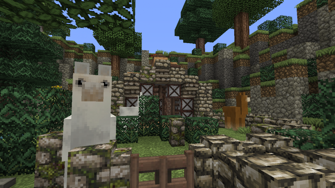 Lama Farm Minecraft Map