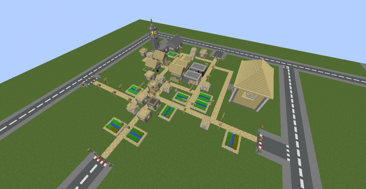 Update - Big city Minecraft Map