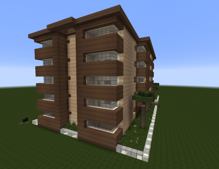 Communist Architecture | Apartment Building Romania Minecraft Map