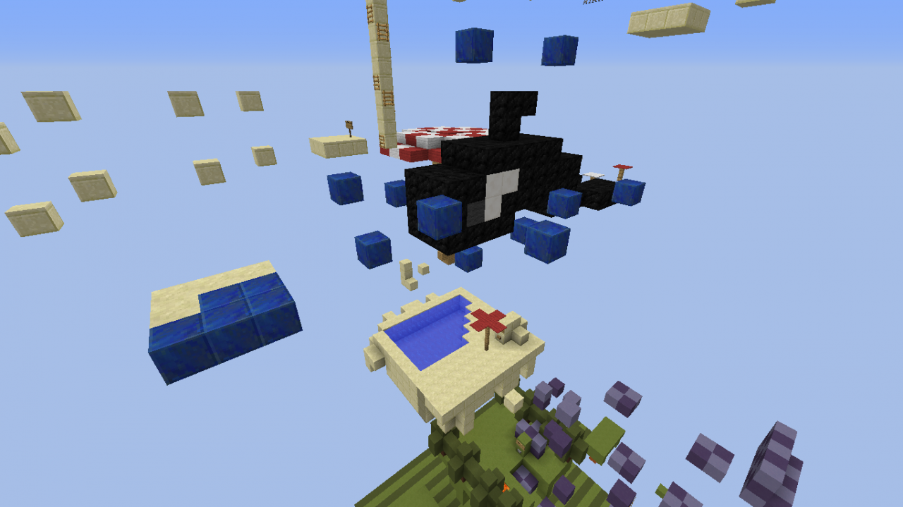 Sonic Island Parkour Minecraft Map