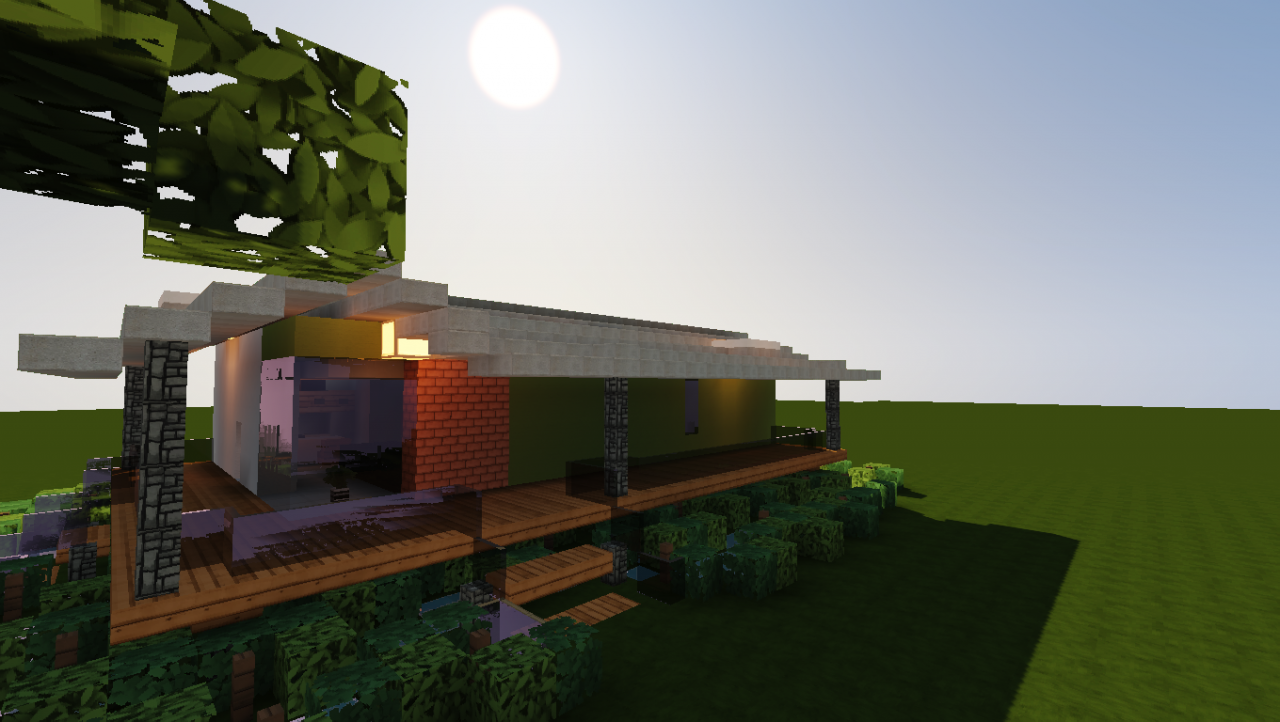 Small Camp House_FULL INTERIOR Minecraft Map