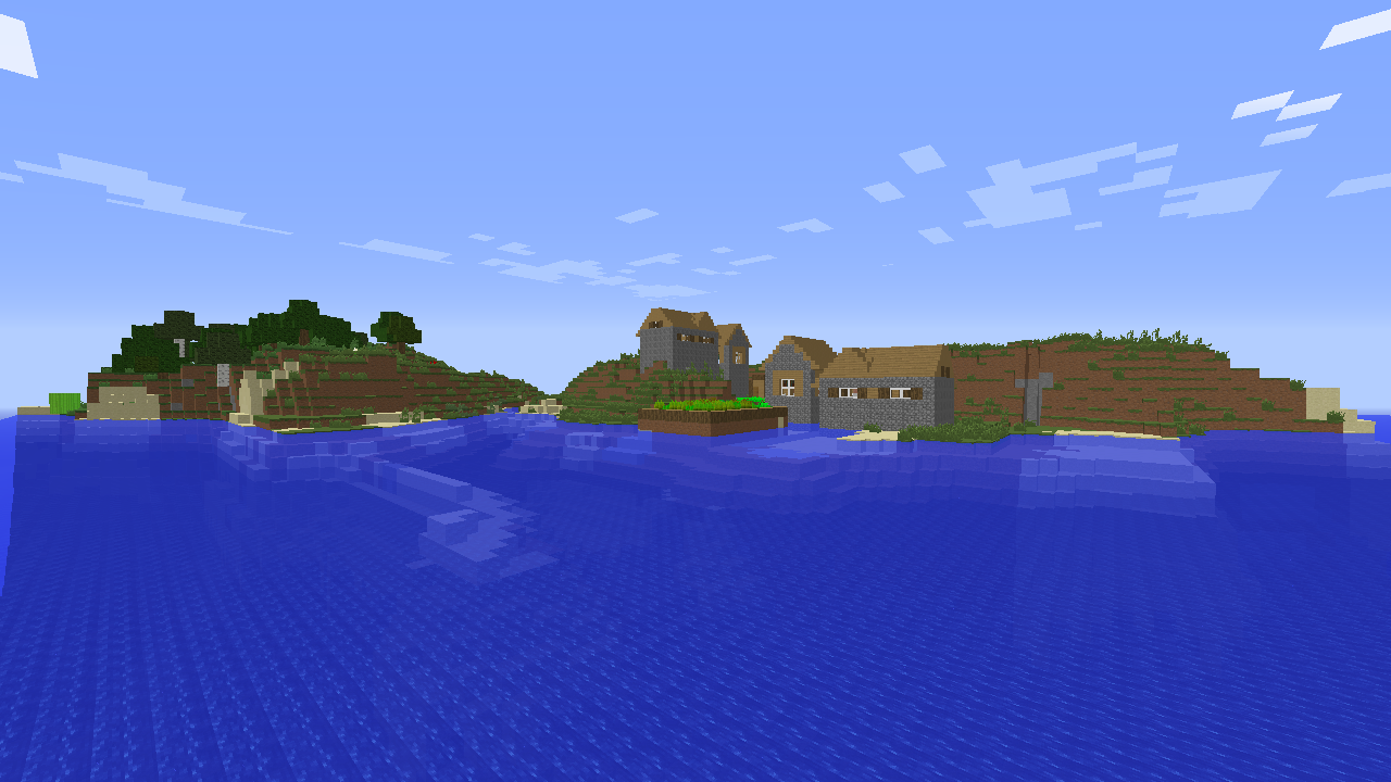 Transforming a Minecraft Village Minecraft Map