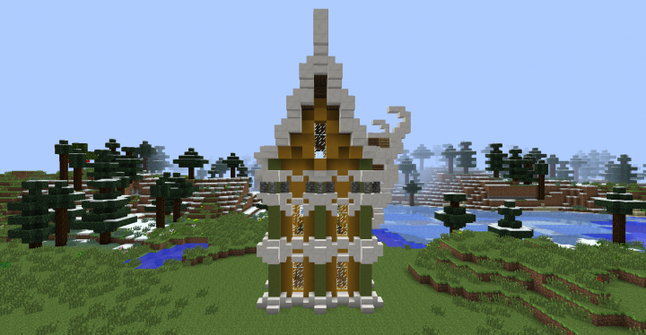 Fantasy Elf House Minecraft Map