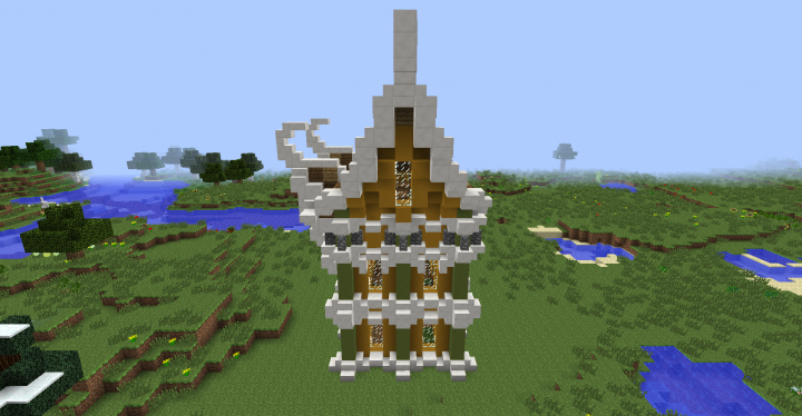 Fantasy Elf House Minecraft Map