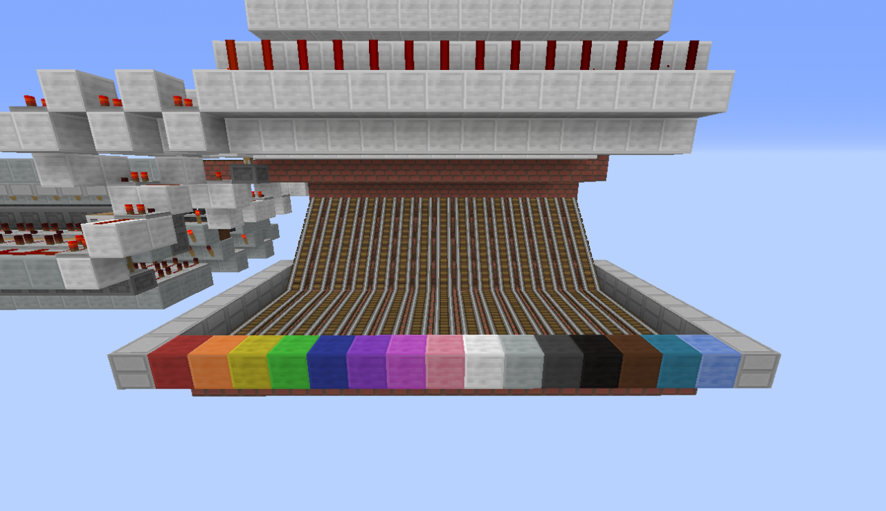 Advanced Minecart Station Minecraft Map