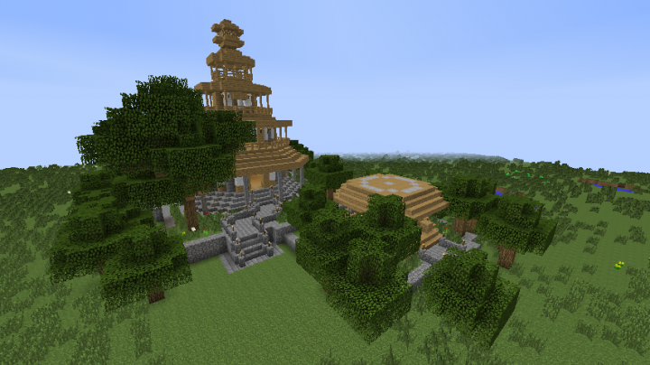 Temple Minecraft Map