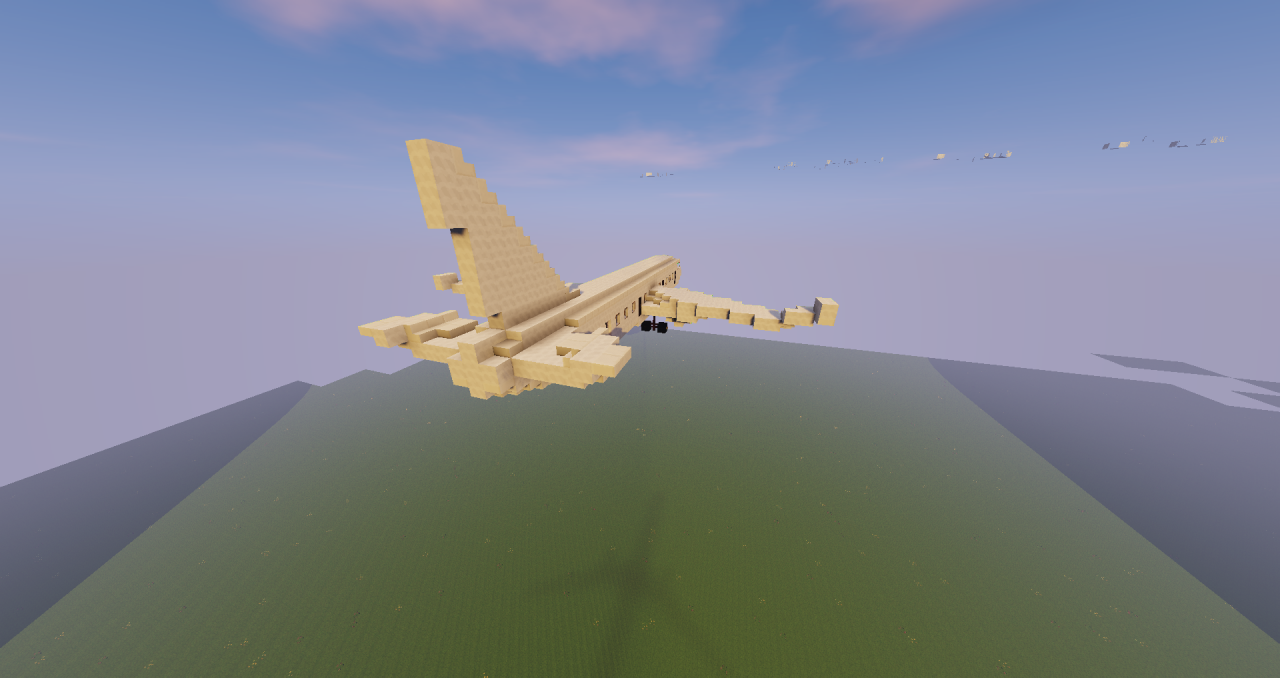Boeing 737 Minecraft Map