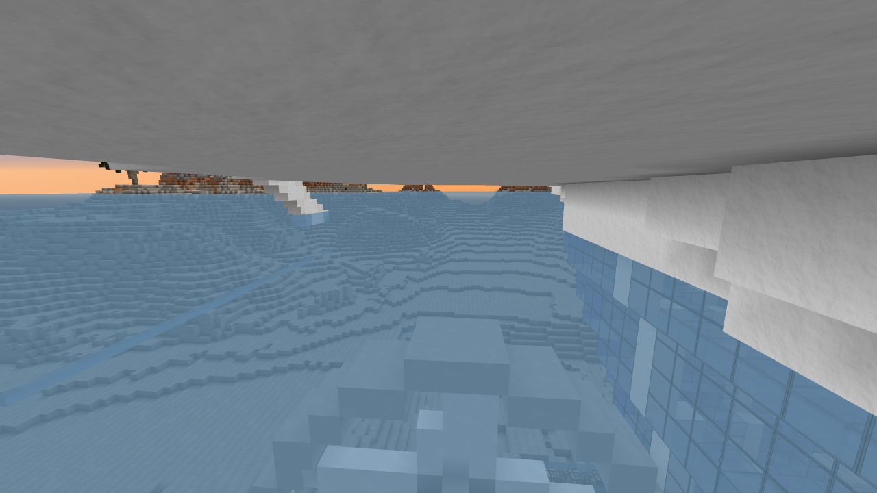 X-1 futuristic ship Minecraft Map