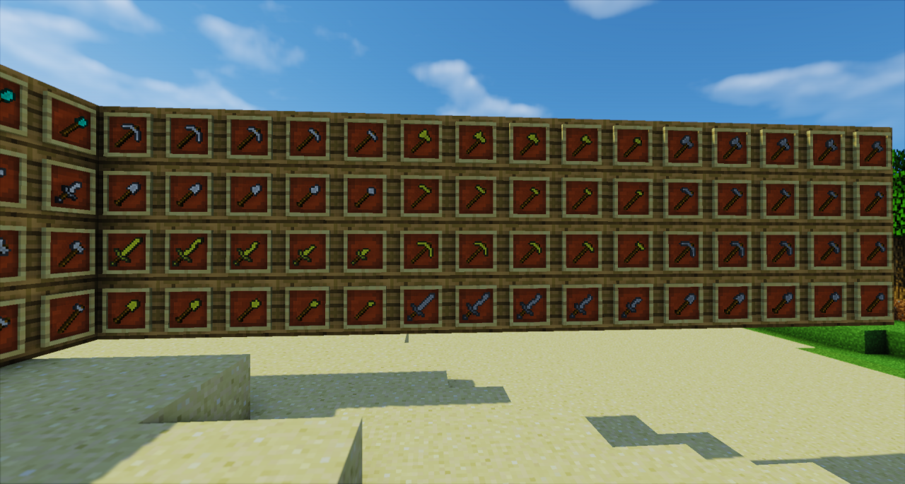 Durability Textures for minecraft 1.11 Minecraft Texture Pack