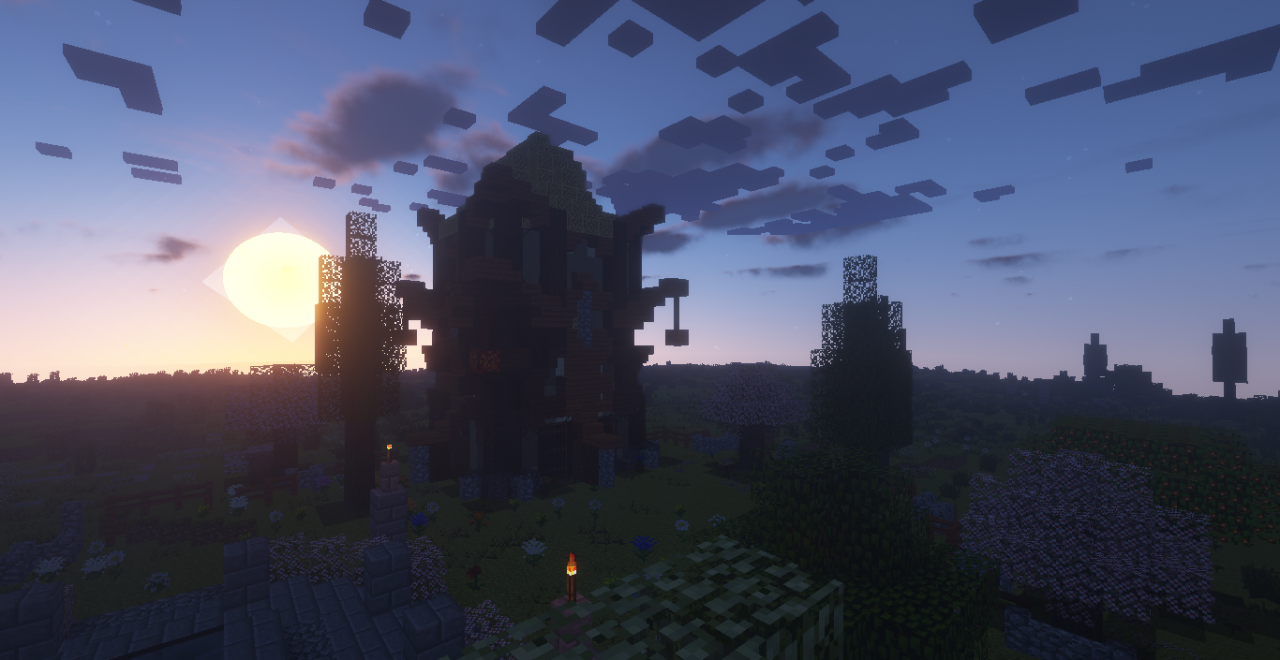 Indian Style Buddist Pagoda - Ashen Ford Minecraft Map