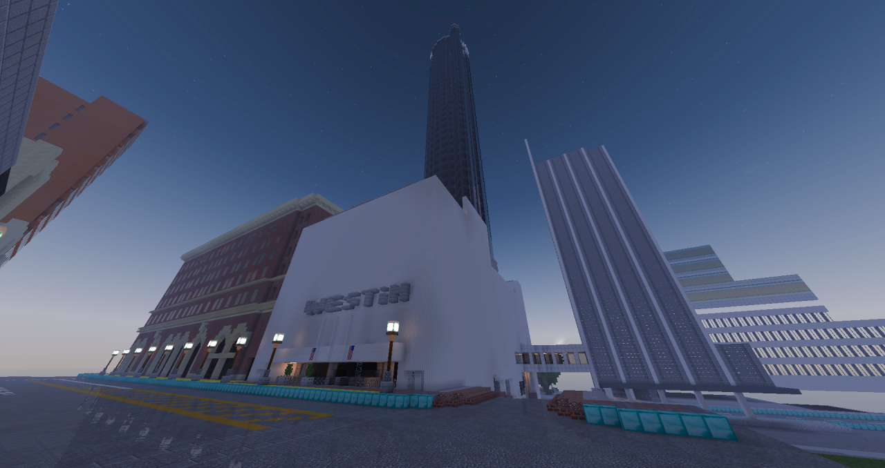 Atlanta - The Westin Peachtree Plaza Minecraft Map