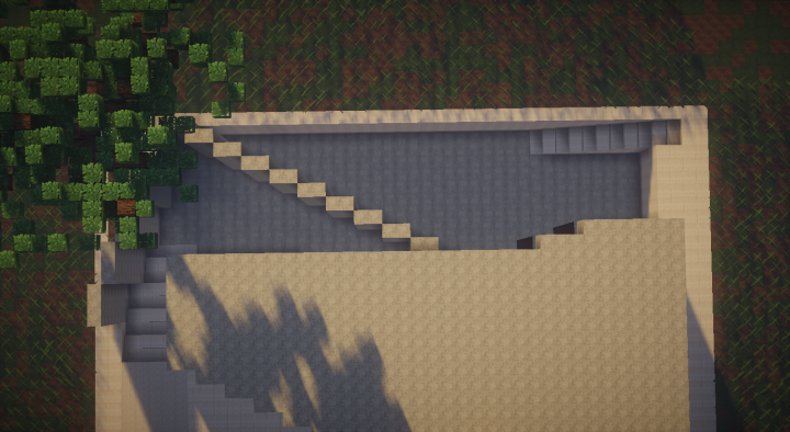 Brutalist House + Download Minecraft Map